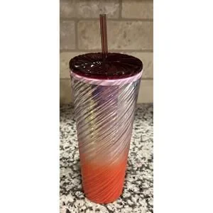 Starbucks | Dining | New Starbucks 225 Sunrise Swirl Cup 24oz Venti ...